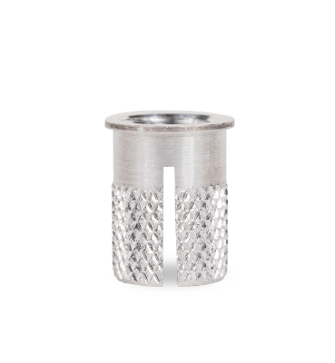 E-Z Press™ Threaded Insert - Flanged- Aluminum - 10-24